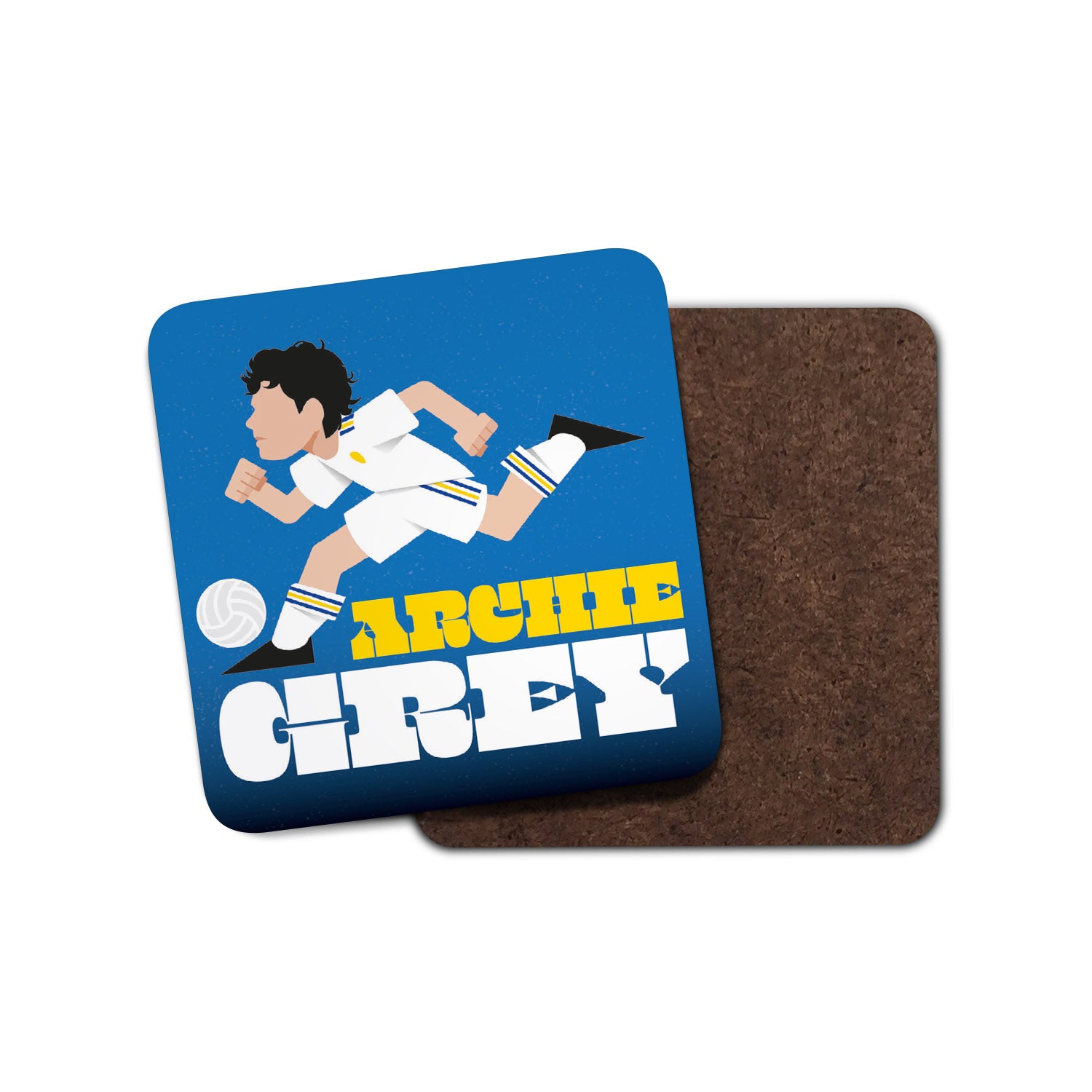 Archie Grey Illustrated Coaster The Terrace Store archie-grey-illustrated-coaster-the-terrace-store