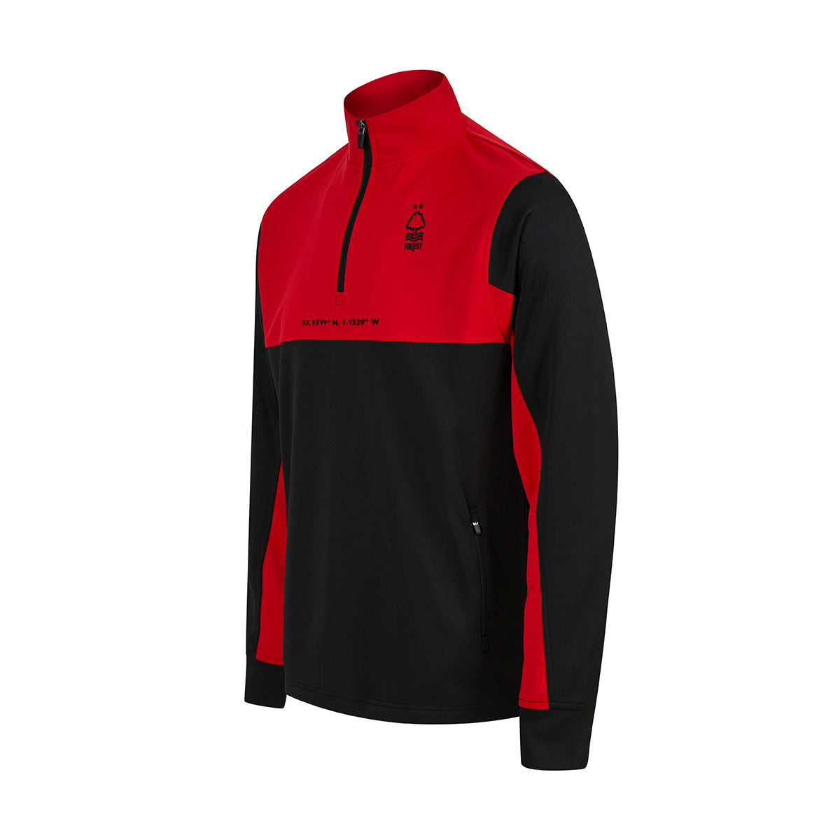 Nottingham Forest Location Track Top - Red/Black – The Terrace Store