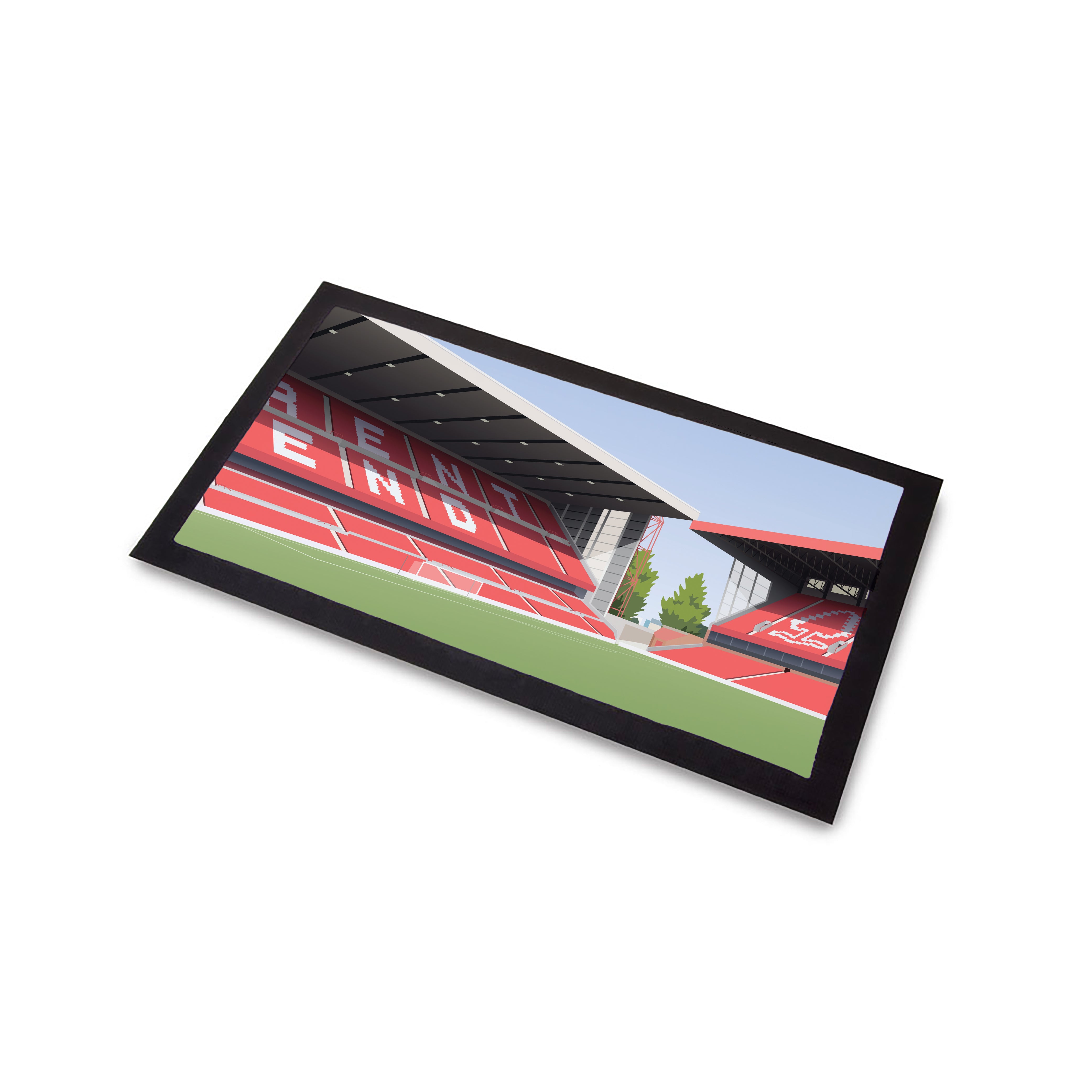 Trent End Illustrated Bar Runner – The Terrace Store