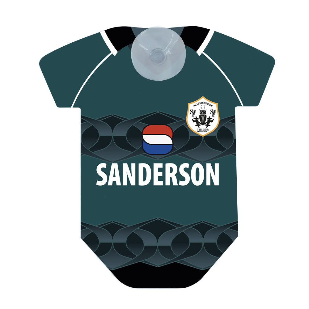 Sheffield Wednesday 1995/96 Away Kit Car Hanger – The Terrace Store